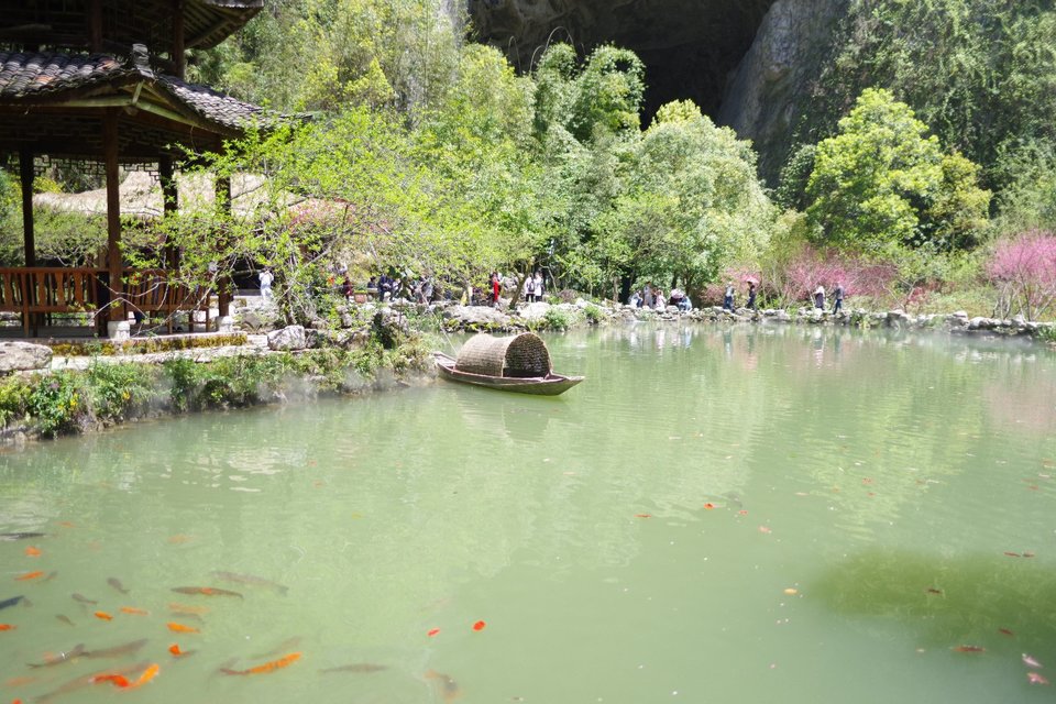 Taohuayuan Scenic Area in Chongqing China