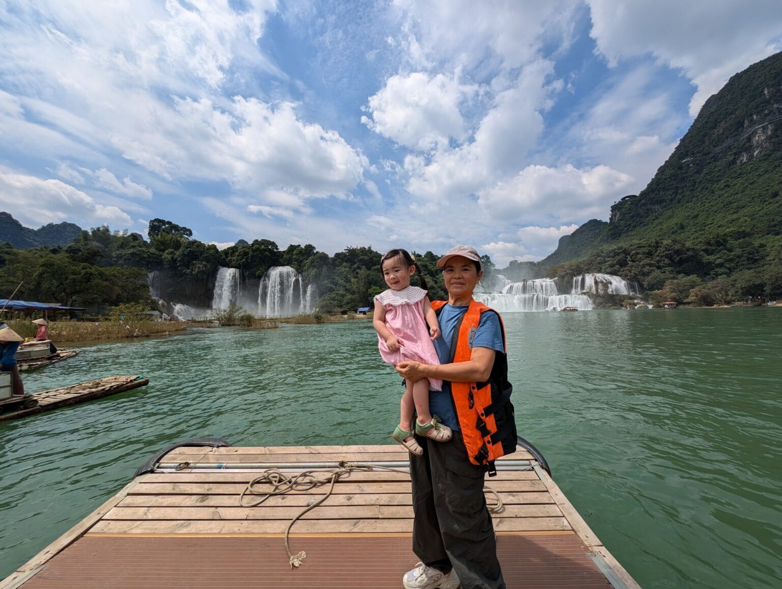 Exploring Detian Waterfall in Guangxi, China