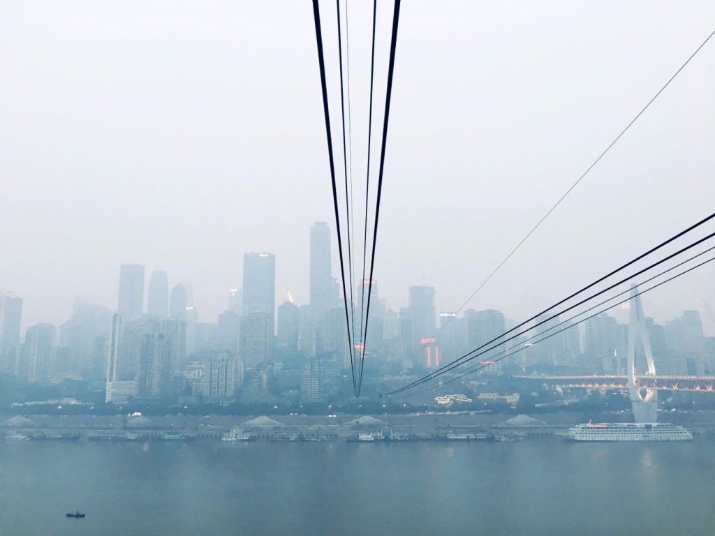 Yangtze River Cableway, Chongqing – Flying Over the Yangtze River