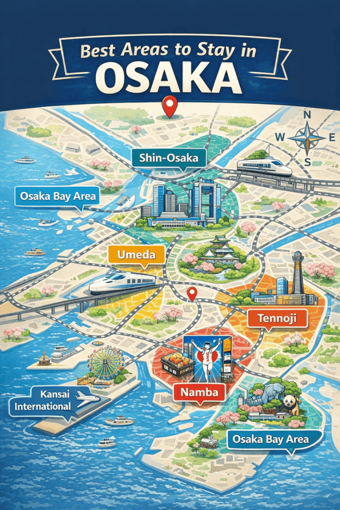 Where to Stay in Osaka: Best Areas for Visitors