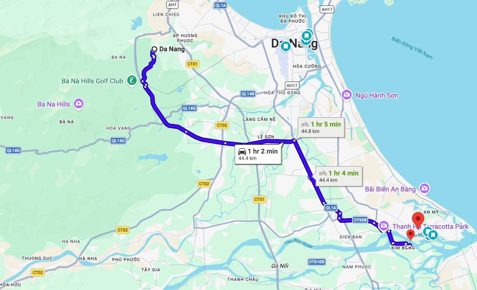How to Get From Da Nang to Hoi An: Taxi, Bus, Motorbike & Transfer Guide